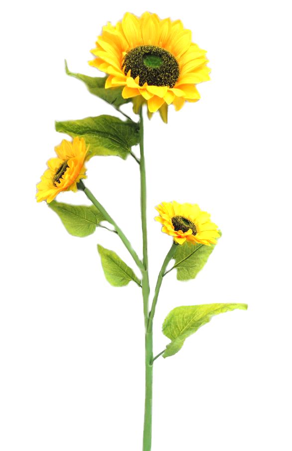 Sunflower-3 Heads (47" Stem)